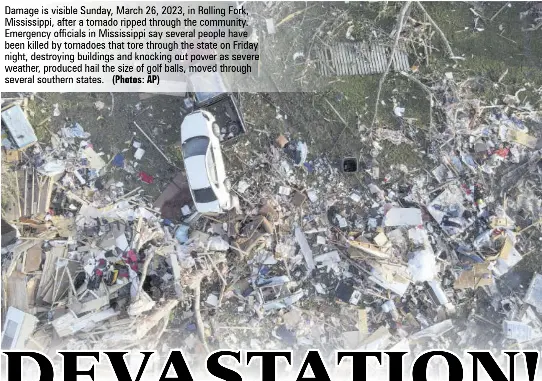 DEVASTATIO­N! - PressReader