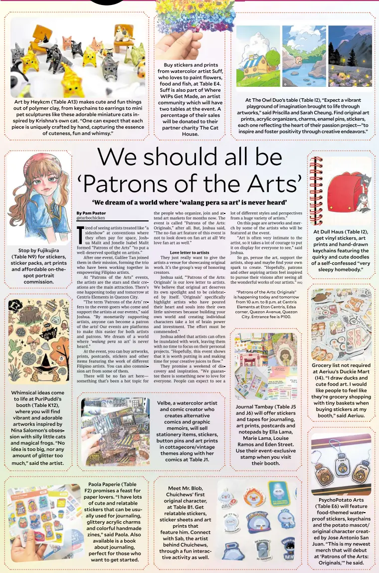 We should all be ‘Patrons of the Arts’ - PressReader