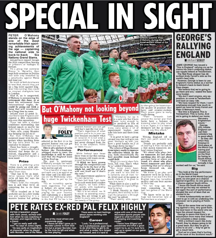 SPECIAL IN SIGHT GEORGE’S RALLYING ENGLAND - PressReader