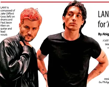 LANY doubles down in Cebu for ‘A Beautiful Blur’ tour - PressReader