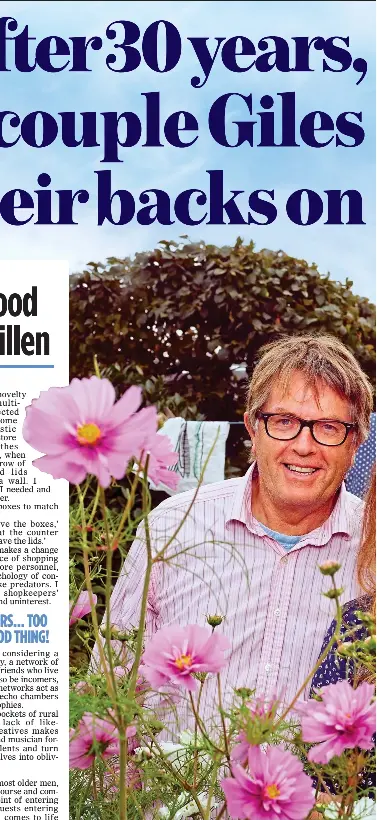 After 30 years, are Gogglebox’s nutty couple Giles and Mary about to ...