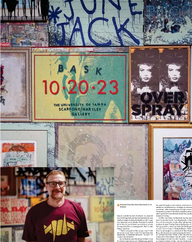 Artist Ales Bask Hostomsky’s solo exhibition amazed visitors in Tampa ...