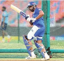 Rohit will mull over bowling frailties as MI takes on Titans - PressReader
