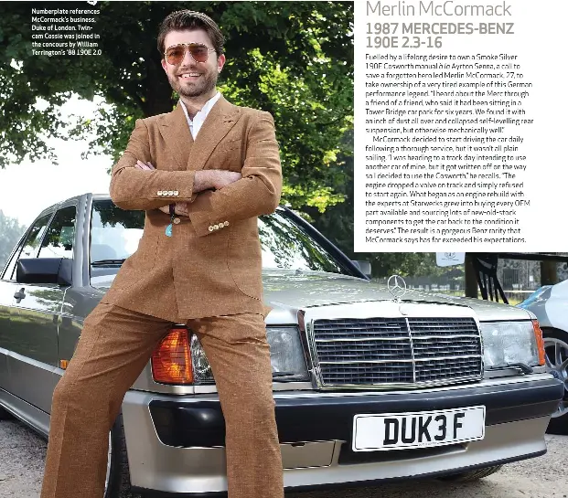 Merlin Mccormack 1987 MERCEDES-BENZ 190E 2.3-16 - PressReader