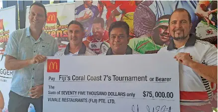 McDonald’s backs Fiji Coral Coast 7s - PressReader