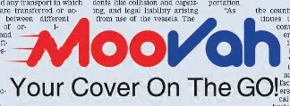 Moovah ventures into marine insurance covering vessels, goods in ...