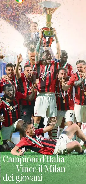 Campioni d’Italia Vince il Milan dei giovani - PressReader