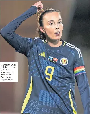 Weir the perfect role model can’t wait to cheer on her country - PressReader