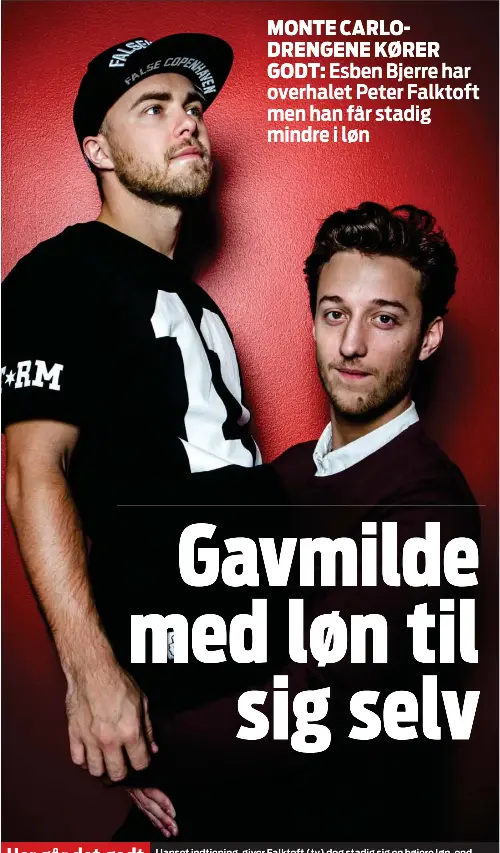 Gavmilde med løn til sig selv - PressReader