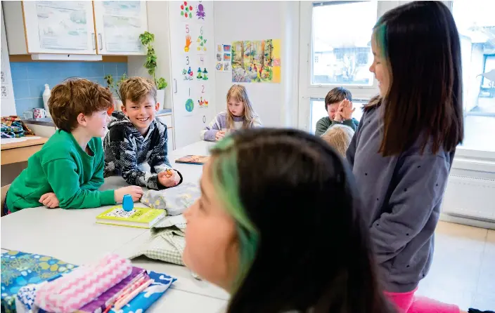 En trygg miljö för de yngsta på Göteborgs minsta skola - PressReader
