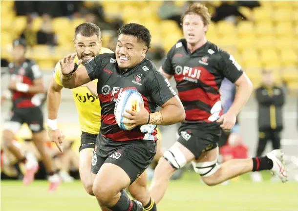 Barrett steps up for Crusaders - PressReader
