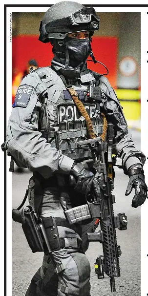 FEMALE ROBOCOP, CHILLING NEW FACE OF POLICE IN BRITAIN - PressReader