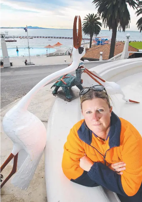 Staff in flap over fountain vandalism - PressReader