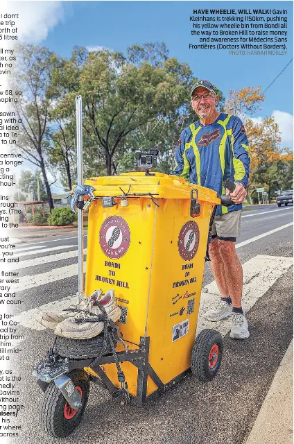 Gavin’s Wheelie Bin Walk - PressReader