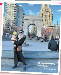 Georgia Fowler back in NY with her mini-me - PressReader
