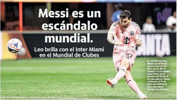 Messi es un escándalo mundial. - PressReader
