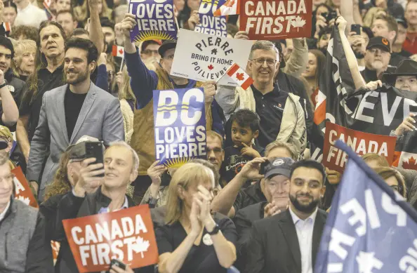 Conservati­ves in the lead for first time during campaign, new poll ...