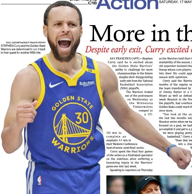 More in the tank - PressReader