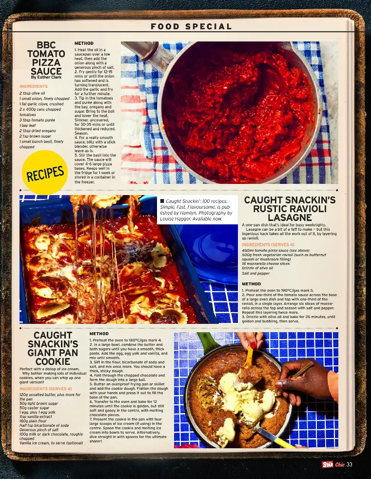 CAUGHT SNACKIN’S RUSTIC RAVIOLI LASAGNE - PressReader