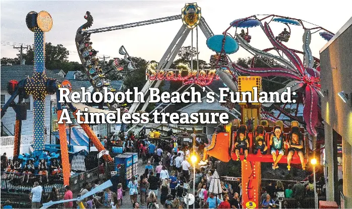 Rehoboth Beach’s Funland: A timeless treasure - PressReader