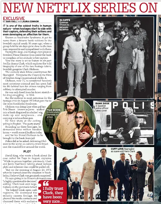 NEW NETFLIX SERIES ON INFAMOUS SWEDISH ROBBERY STOCKHOLM SYNDROME ...