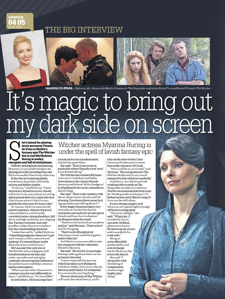 It’s magic to bring out my dark side on screen - PressReader