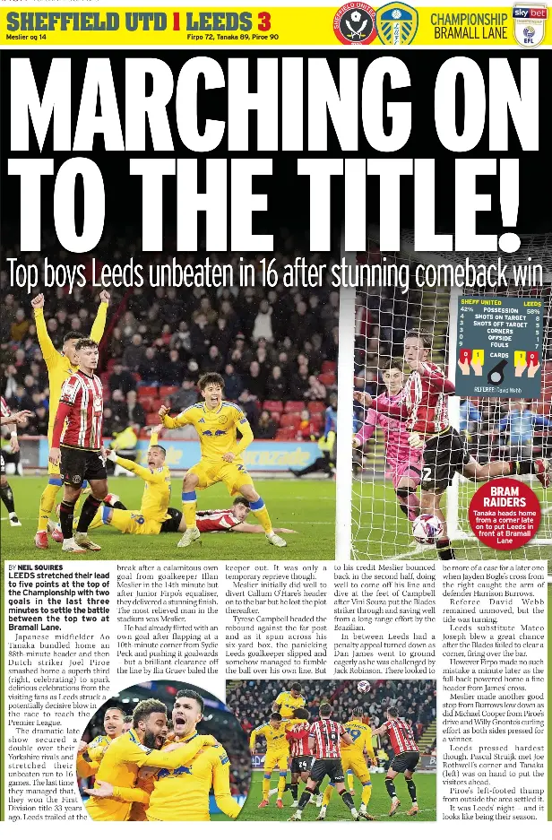 MARCHING ON TO THE TITLE! - PressReader