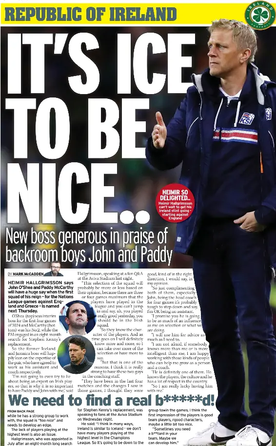 IT’S ICE TO BE NICE.. - PressReader