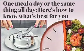 One meal a day or the same thing all day: Here’s how to know what’s ...