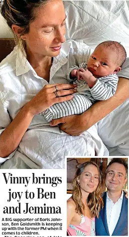 Vinny brings joy to Ben and Jemima - PressReader