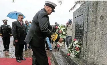 Navy ceremony in Bay marks lives lost at sea - PressReader