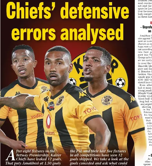 Chiefs’ defensive errors analysed - PressReader
