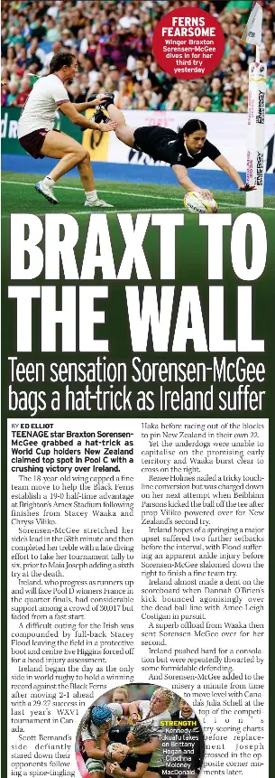 BRAXT TO THE WALL - PressReader