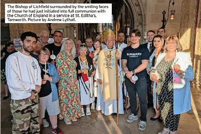 Lord Bishop pays visit to church in town centre - PressReader