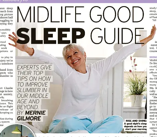MIDLIFE GOOD SLEEP GUIDE - PressReader