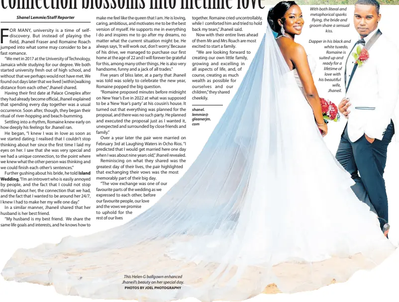 Jhaneil and Romaine’s campus connection blossoms into lifetime love - PressReader