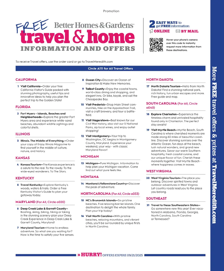 Circle A111 for All Travel Offers - PressReader