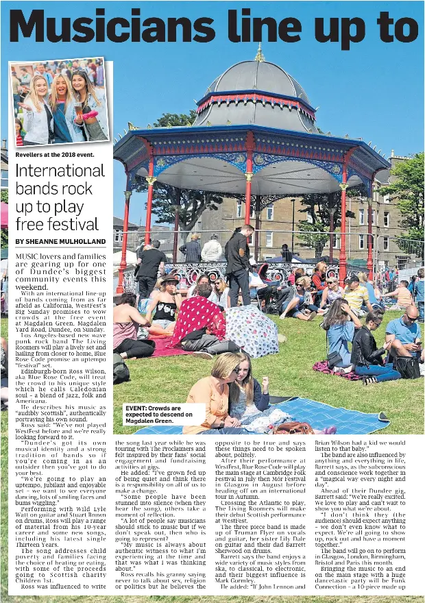 Musicians line up to - PressReader