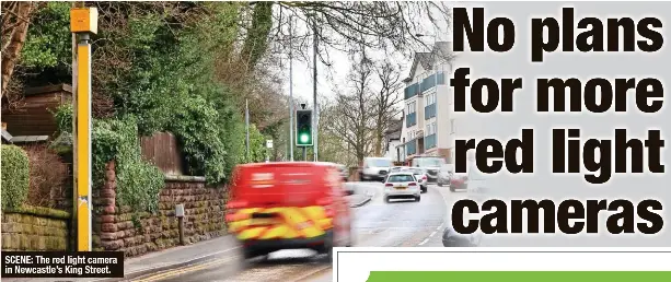 NO PLANS FOR MORE RED LIGHT CAMERAS - PressReader