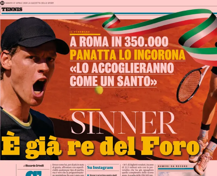 SINNER È già re del Foro - PressReader