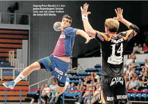 Der HSV ist schon „voll da“ - PressReader