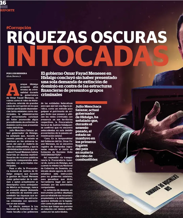 RIQUEZAS OSCURAS INTOCADAS - PressReader