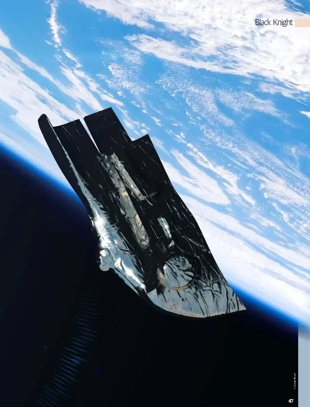 Black Knight Satellite High Resolution