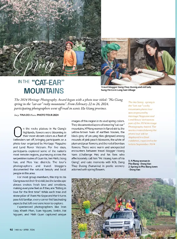 Spring IN THE “CAT-EAR” MOUNTAINS - PressReader