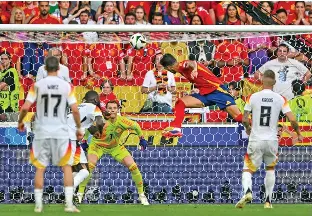 Spain dumps Germany out with last-gasp Merino goal - PressReader