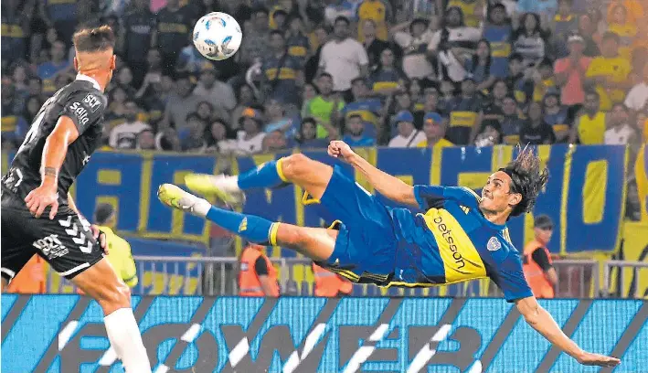 Con Cavani en estado de gracia, Boca toma impulso para lo que viene - PressReader