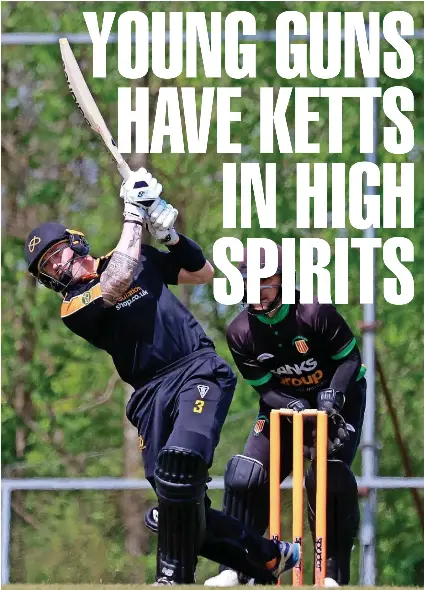 YOUNG GUNS HAVE KETTS IN HIGH SPIRITS - PressReader