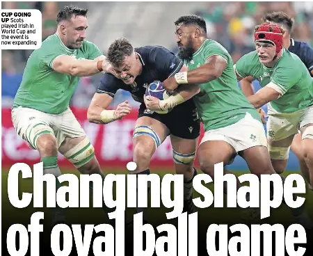 Changing shape of oval ball game - PressReader