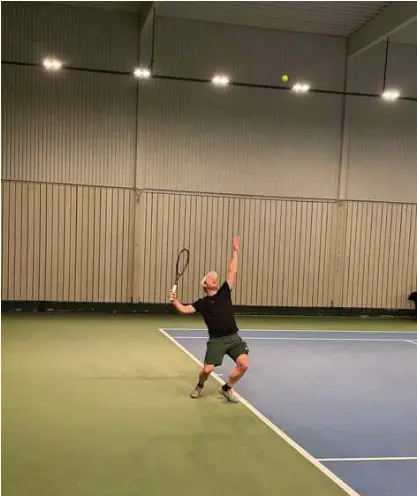 Efter den stora operatione­n vann Marc veteran-SM i tennis - PressReader
