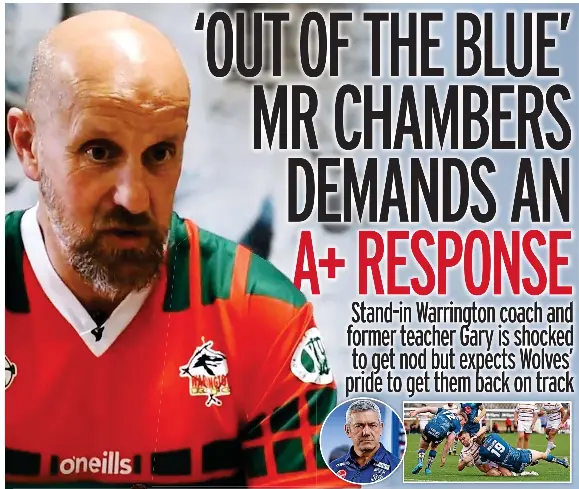 ‘OUT OF THE BLUE’ MR CHAMBERS DEMANDS AN A+ RESPONSE - PressReader